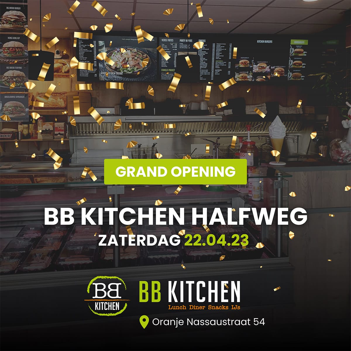 Grand Opening BB Kitchen Halfweg! - BBkitchen